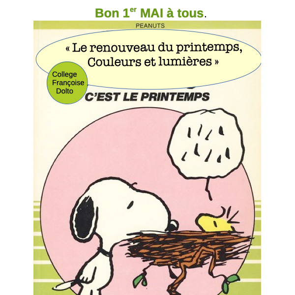Le renouveau du printemps, couleurs et lumières - Collège Françoise ...